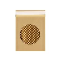 China Biodegradable Kraft Paper Honeycomb Padded Mailer Bag Custom Clothing Packaging 50000 pcs MOQ for sale