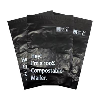 China Wholesale Biodegradable Black Poly Mailer Bags Eco Friendly Courier Packing Mailing Bags 2 Ton MOQ for sale