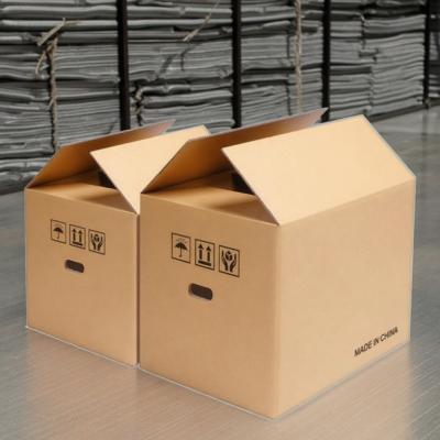China Custom Kraft Paper Carton Box for Air Transport Moving and Storage ISO 9001 for sale