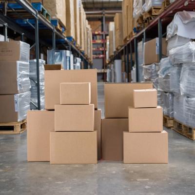 China Small Size Kraft Paper Carton Sturdy Eco Friendly ISO 9001 Certified for Shipping and Flight Use for sale