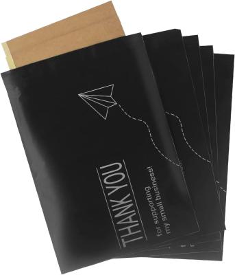 China Custom Biodegradable Kraft Mail Paperboard Envelopes Printed Poly Mail Bags for Amazon E-commerce Eco-Friendly Mailing Bags for sale