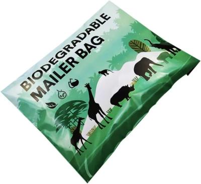 China Custom Logo Eco-Friendly Biodegradable Poly Mailer Bags for Shoe Box Packaging 2 Ton MOQ for sale