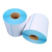 China Wholesale Thermal Paper Stickers for Office Labeling Clear Print Easy Remove Adhesive 2 Ton MOQ for sale