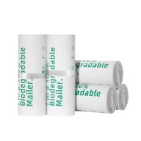 China D2W Express Self-Adhesive Mailing Bag Eco-Friendly Biodegradable Poly Stock for Socks Global Shipping for sale