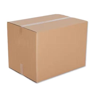 China Custom Large Medium Small LOGO Packaging Strong Brown Corrugated Kraft Paper Box Mailor for sale