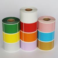 China Thermal Paper Stickers Strong Adhesion Smudge Proof 80mm x 50mm for Retail Warehouse Barcode Labels for sale