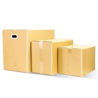 China Custom Kraft Corrugated Mailing Shipping Boxes Wholesale with Logo 5000pcs MOQ for sale