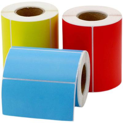 China Thermal Paper Stickers for Shipping Packaging Smudge Resistant Print Durable Adhesive 4x6 Inch for sale