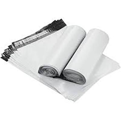 China Waterproof White Poly Mailers Lightweight Flexible 100-500 Pcs for Clothing Accessories Shipping for sale