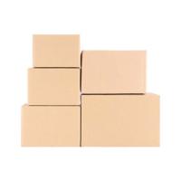 China Custom Kraft Corrugated Cardboard Box for Shipping 500pcs MOQ Custom Logo for sale