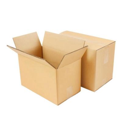 China Custom White Kraft Corrugated Cardboard Box 500pcs MOQ for Shipping and Mail for sale