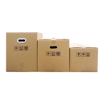 China Wholesale Custom Printed Corrugated Shipping Boxes Kraft Paper 3 Ply for sale