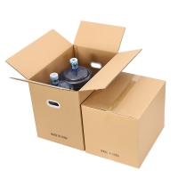 China Custom White Kraft Corrugated Cardboard Box for Shipping 500pcs MOQ Customizable Logo for sale