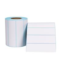 China Waterproof Thermal Paper Stickers Self-Adhesive Labels for Logistics Parcel Tracking 4x6 inch for sale