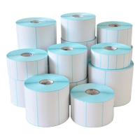 China Thermal Paper Self-Adhesive Labels 4x6 Inch for Express Shipping Tracking Barcode Stickers for sale