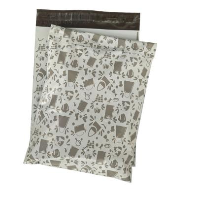 China 100% Biodegradable Compost Shipping Bag Poly Mailer Courier Bag PE Custom Size 2 Ton MOQ for sale