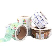 China Custom Adhesive Sticker Paper for Packaging Labeling Durable Water Resistant 2 Ton MOQ for sale