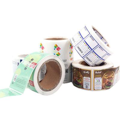 China Custom Adhesive Sticker Paper for Packaging Labeling Durable Water Resistant 2 Ton MOQ for sale