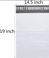 China Biodegradable Custom Logo Eco Friendly Poly Mailer Courier Packing Bags 2 Ton MOQ for sale