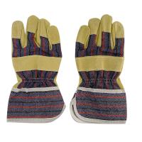 China 88 PBSA Water Resistant Durable Pig Split Leather Safety Gloves for Construction for sale