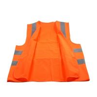 China Customized High Visiable Reflective Outdoor Work Warning Safety Vest with Pockets Green for sale