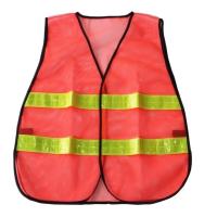 China Unisex Mesh PVC Reflective Tape Safety Vest for Construction Heavy-Duty and Durable for sale