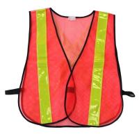 China R112 Mesh Fabric PVC Tapes Adjustable Safety Reflective Clothing Vest for Unisex S-3XL for sale