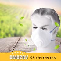 China Earloop Valved Respirator DM028 V Anti-dust Moulded EN149 FFP3 Dust Masks with Valve for sale
