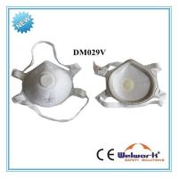 China Earloop Non Woven EN149 FFP3 Respirators Masks Dust Mask Valved Respirator Cup Shape for sale