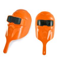 China WM006 Gas Cutting High Temperature Resistant Safety Handheld Shield Welding Helmets for sale