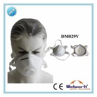China Earloop Non Woven EN149 FFP3 Respirators Masks Dust Mask Valved Respirator Cup Shape for sale