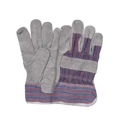 China LC21133 Cow Split Leather Safety Gloves and Comfort for Optimal Performance for sale