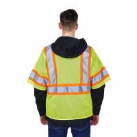 China Road Safety Warning Pullover Clothing with Polar Fleece and Regular Reflective Tapes for sale