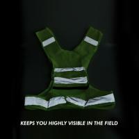China Polyester Fabric High Visibility Reflective Running Riding Warning Vest for Road Safety for sale