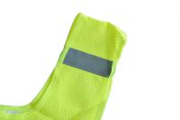 China Polyester Fabric High Visibility Reflective Running Riding Warning Vest for Road Safety for sale