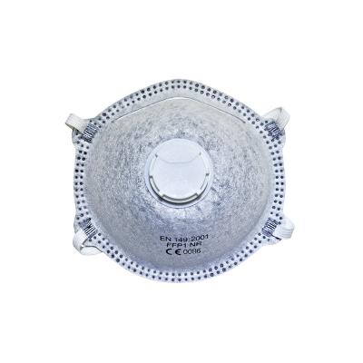 China Cup Shape with earloop Non Woven Carbon Active Added Valved Face Masks EN 149 Certified for sale