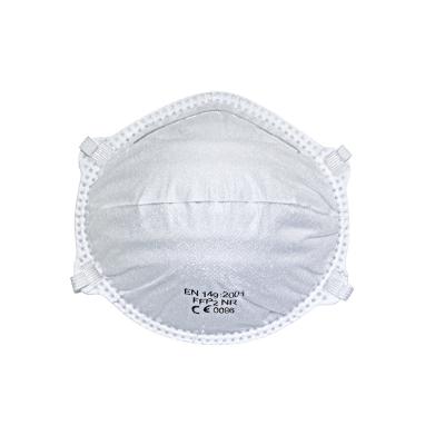 China Cup Shape Respirators for Adult Men Women White Adjustable Straps FFP1/FFP2/FFP3 for sale
