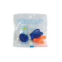 China CE EN352-2 Green Silicone Corded Earplugs EP005 for Effective Hearing Protection for sale