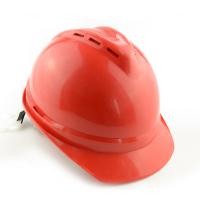 China Six Point Suspension Red ABS/PE T108 CE EN 388 Hard Hat Safety Helmet for Protection for sale