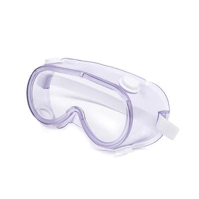 China G029 Four Vent Valves PVC or PC Lens PVC Frame Safety Goggles for Industrial G.W. 13KG for sale