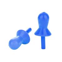 China Comfortable 28dB SNR Orange Silicone Earplugs for Noise Blocking in Loud Environments for sale