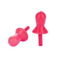 China Comfortable 28dB SNR Orange Silicone Earplugs for Noise Blocking in Loud Environments for sale
