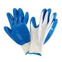 China Multi Purpose 13 Gauge CE EN 388 Certified Nitrile Coated Safety Gloves for Industrial for sale