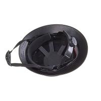 China T152 ANSI V Round Large Head Protection Safety Helmet 6 Points Webbing Suspension White for sale