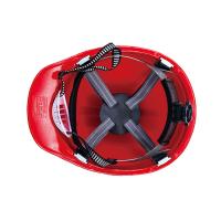 China Chin Buckle ABS Material Safety Helmet Hard Hat Hardhats with Adjustable Ratchet T155 for sale