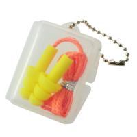China 28dB SNR Yellow EP115 Silicone Corded Earplugs with PVC Line for sale