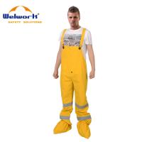 China Upgrade Your Fishing Gear with R102 PVC/Polyester/PVC Hooded Rain Suit All-Season Wear for sale