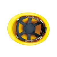 China Chin Buckle T156 Round Large ABS/PE Head Protection Safety Helmets with Six Suspension for sale