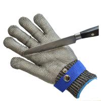 China XS-3XL CE/ Stainless Steel Wire A6 Cut Resistant Safety Gloves for Butcher Food Contact for sale