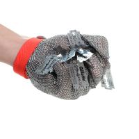 China 316L Stainless Steel Chain Mesh Cut Resistant Gloves for Butchers Working Protection for sale
